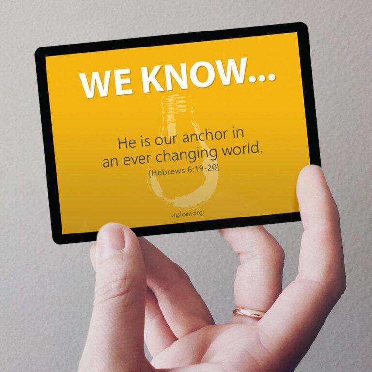 We Know Cards - Aglow Store