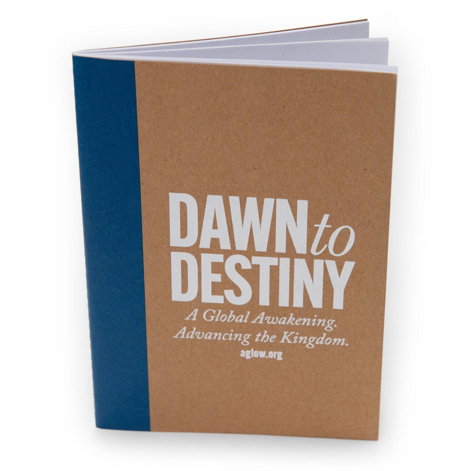 Dawn to Destiny Two-Tone Stitched Notebook - Aglow Store